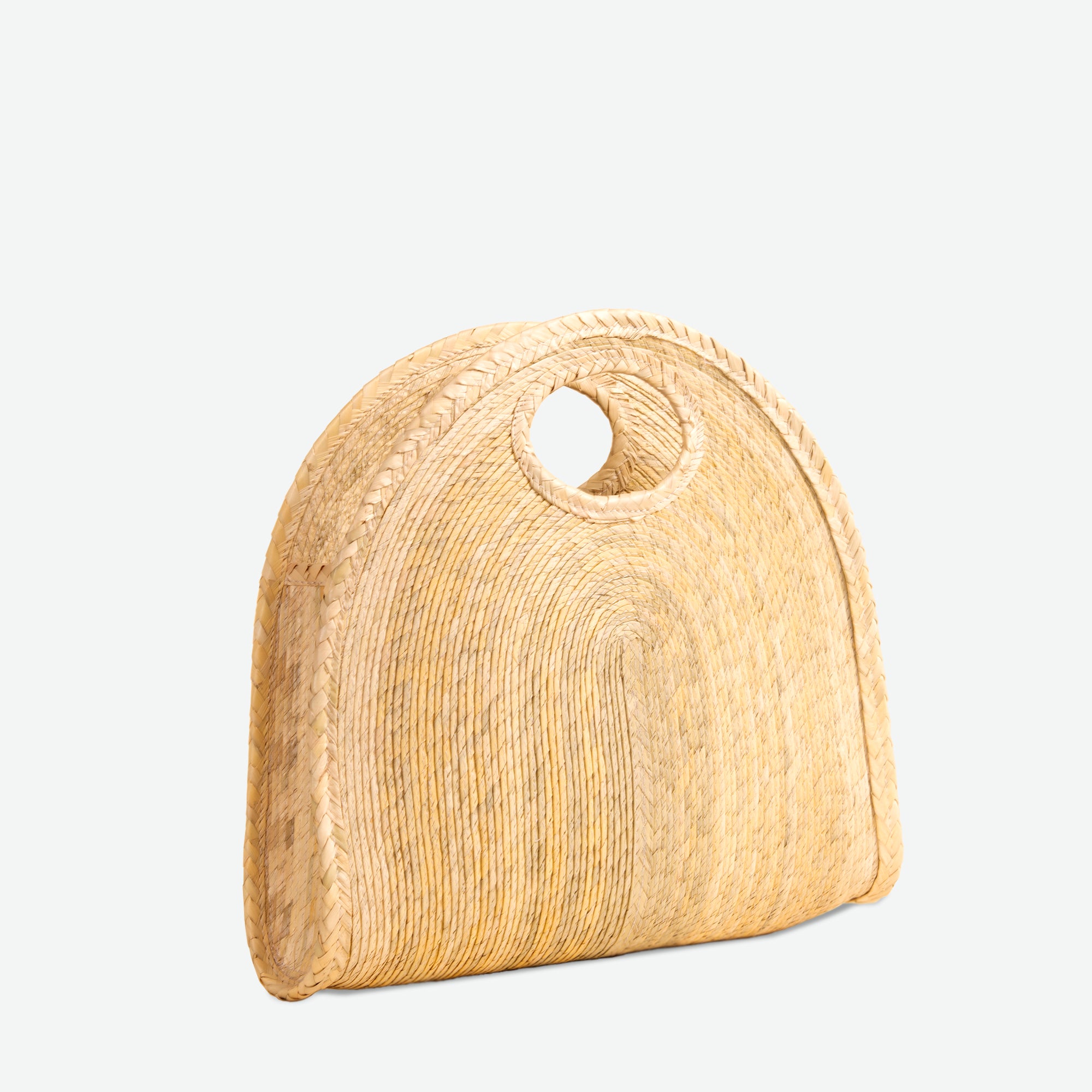 Natural Capri Handheld Tote for Summer | Assortment Studio